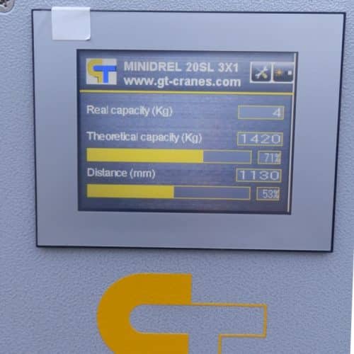 Optional for mobile cranes and lifting equipment | Electric crane Display