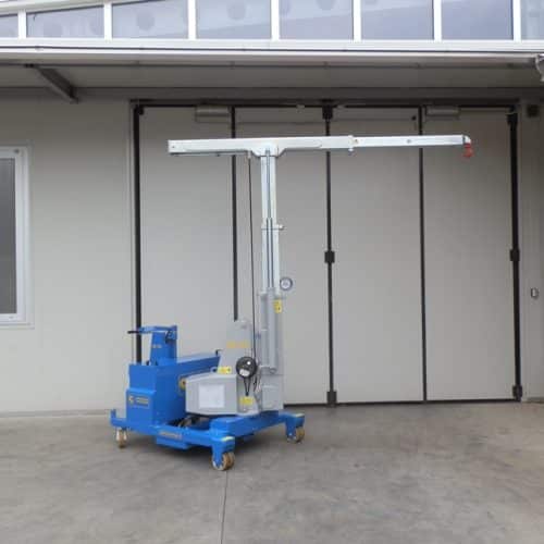 Mobile cranes for plastic industry | Mobile crane GB 750 TR VERTICAL